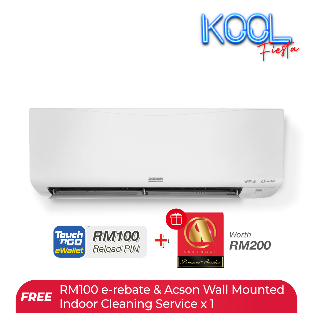 REINO+ Inverter (1.0HP) Air Conditioner R32 WiFi - Acson Online Store
