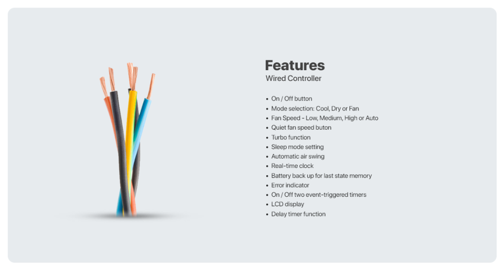 SLM 9 Wired Controller - Acson Online Store