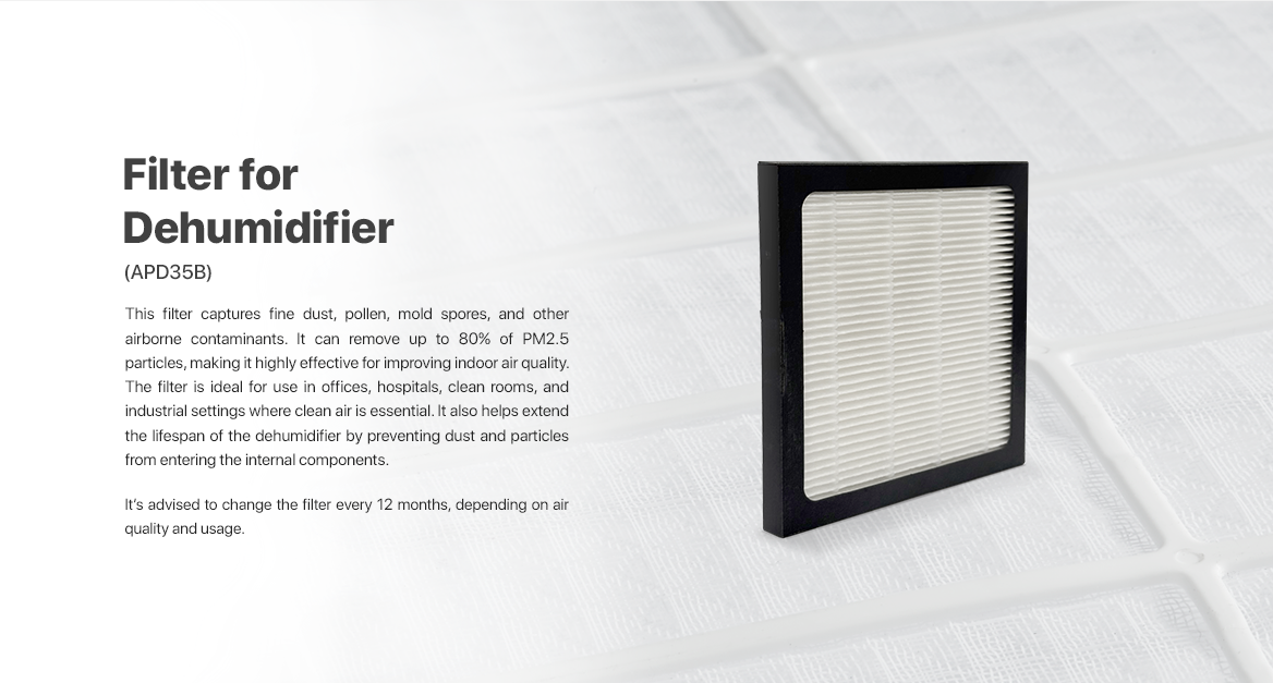 Replacement Filter for Dehumidifier (APD35B) - Acson Online Store