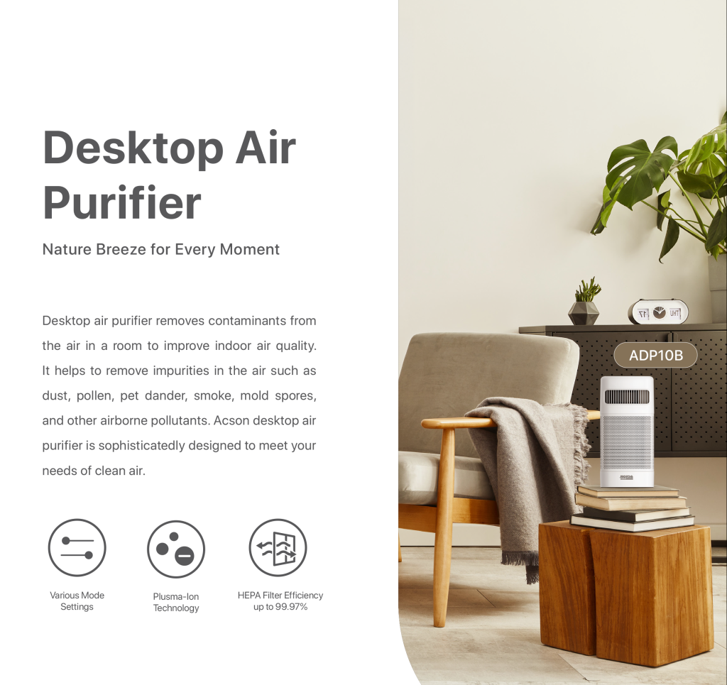 Desktop Air Purifier - Acson Online Store